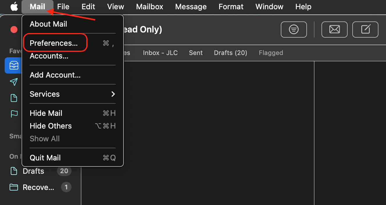 How to add email signatures - Apple Mail