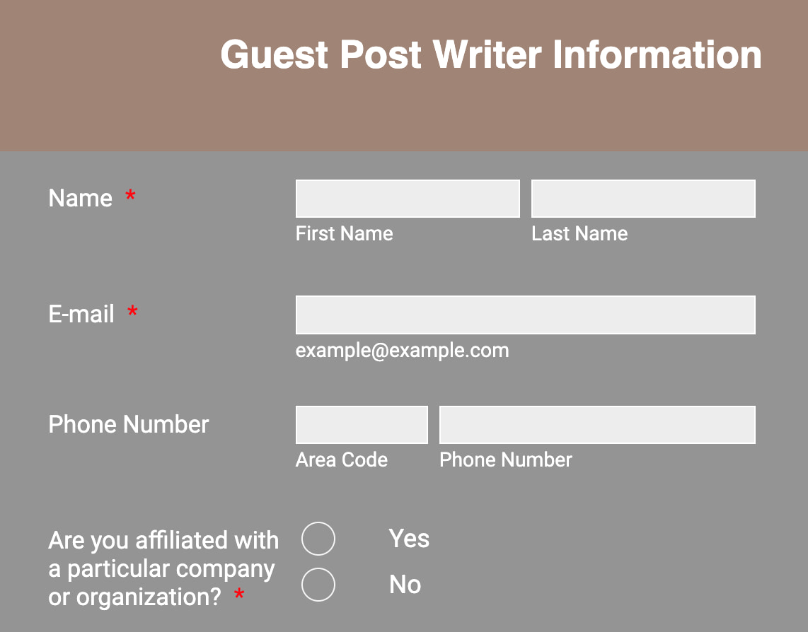 20 Free Application Form Templates You Can Try Right Now