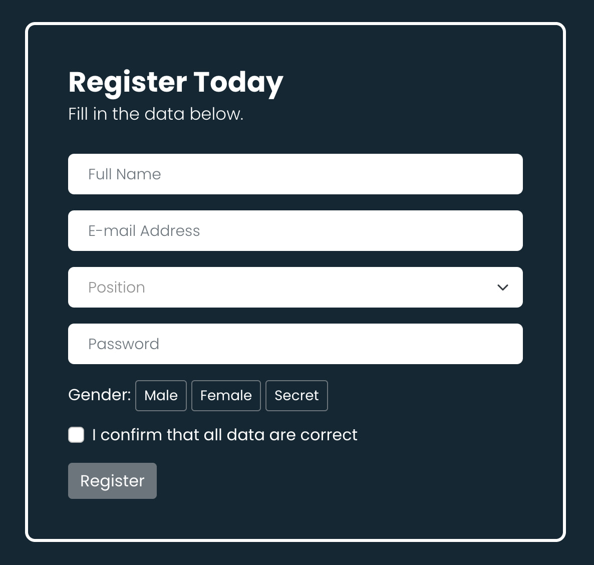 32 Free Bootstrap Form Templates You Can Try Right Now