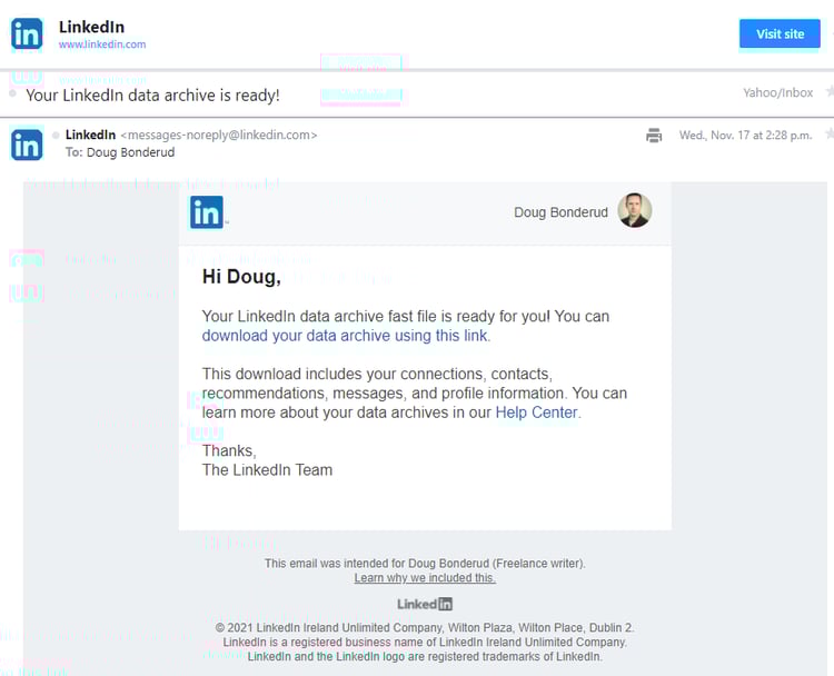 How to Export LinkedIn Contacts (& What to Do With Them)