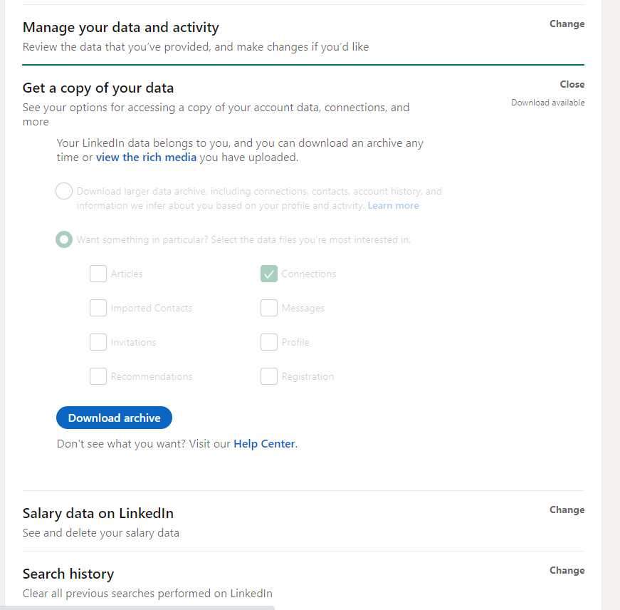 How to Export LinkedIn Contacts (& What to Do With Them)