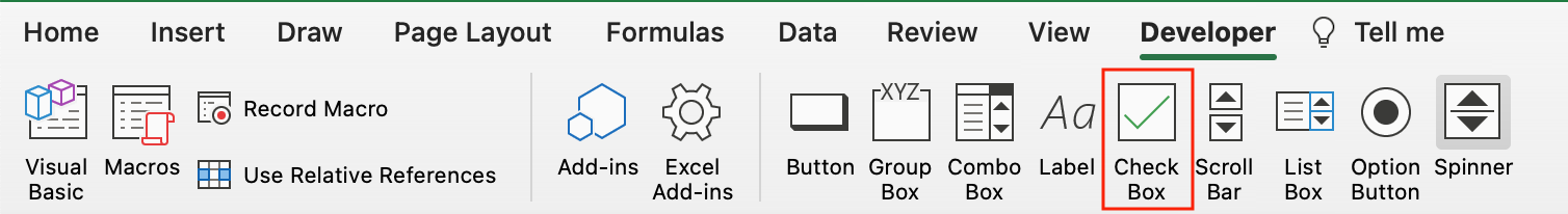 How to Insert a Checkbox in Excel in 4 Easy Steps