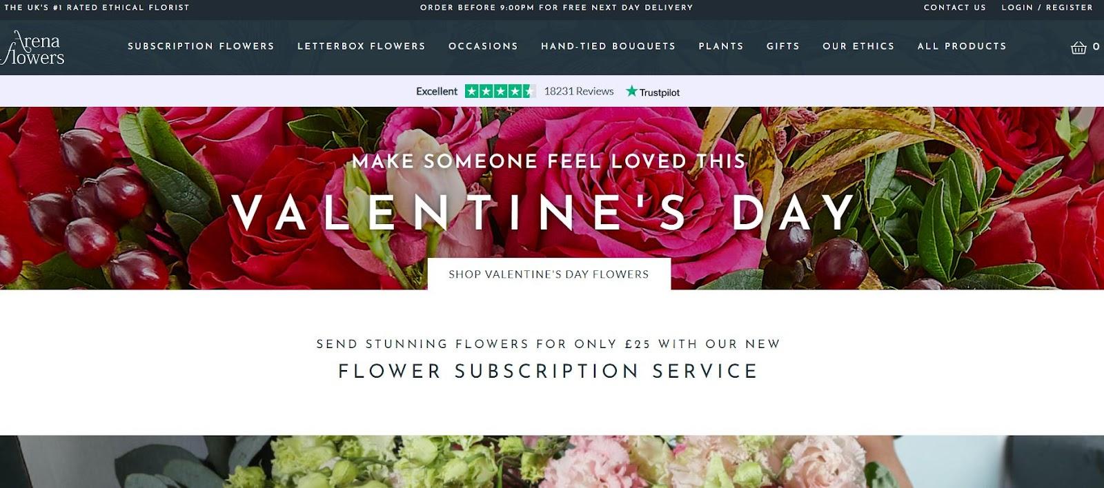 25 Florist Website Design Examples We Love [+ How To Make Your Own]