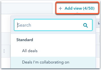 Add collaborators to a deal