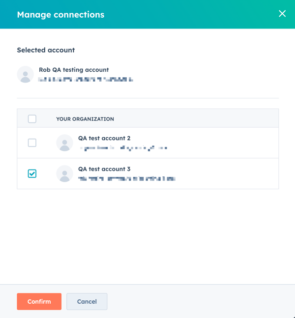 Set up multi-account management (BETA)