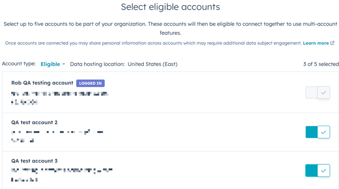 Set up multi-account management (BETA) Set up multi-account management (BETA)
