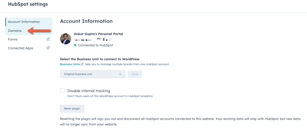 Install and use the HubSpot WordPress plugin | Knowledge Base