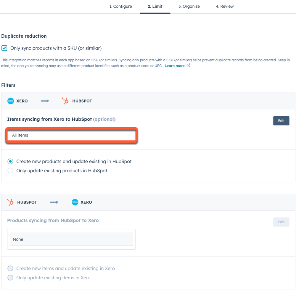 Connect HubSpot and Xero (Data Sync)