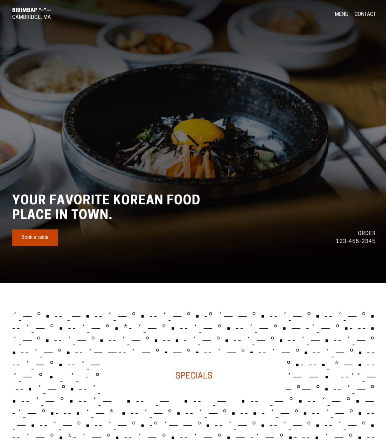 Our 25 Favorite Restaurant Website Templates