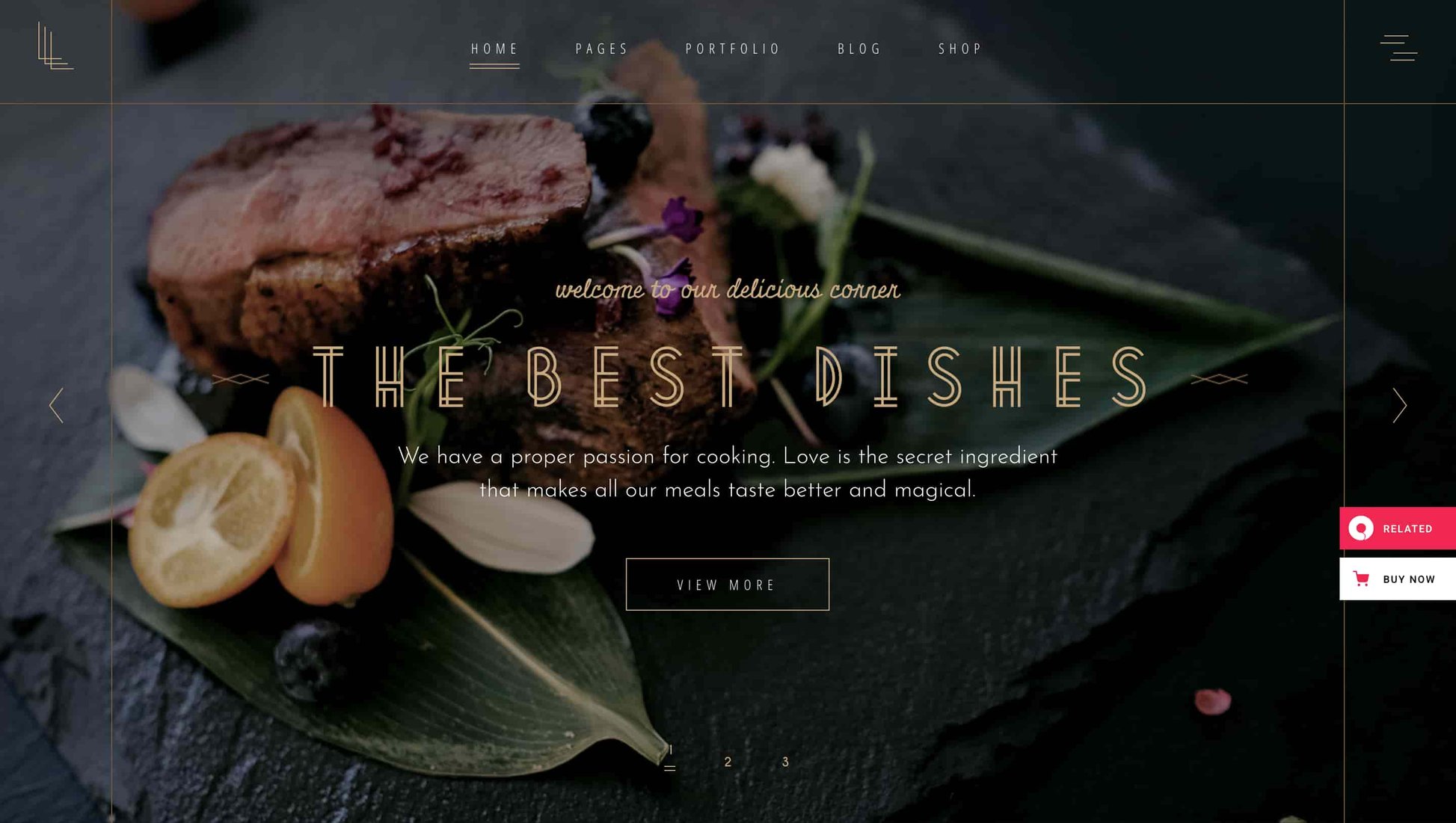 Our 25 Favorite Restaurant Website Templates