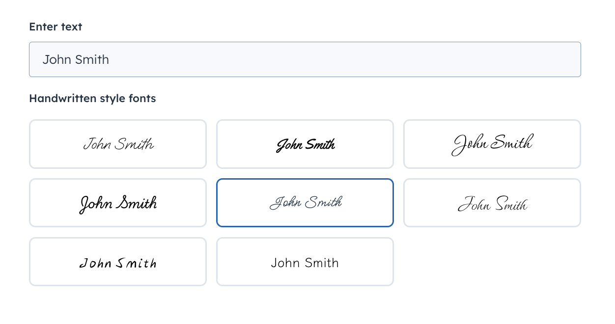 Handwritten Signature Generator | HubSpot