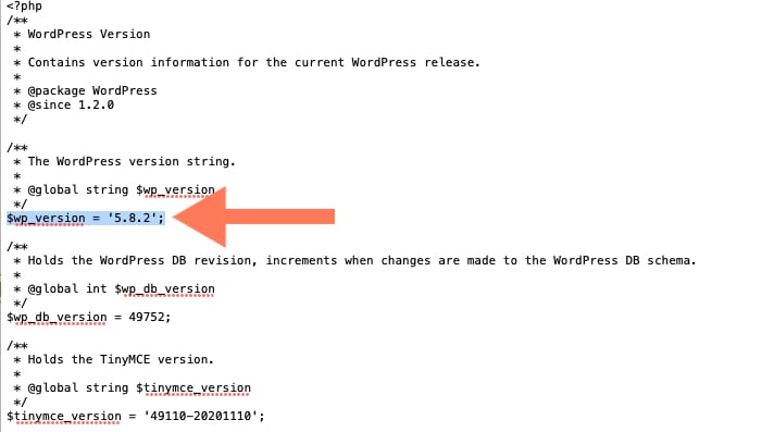 How to Check Your WordPress Version