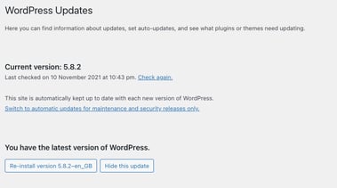 How to Check Your WordPress Version
