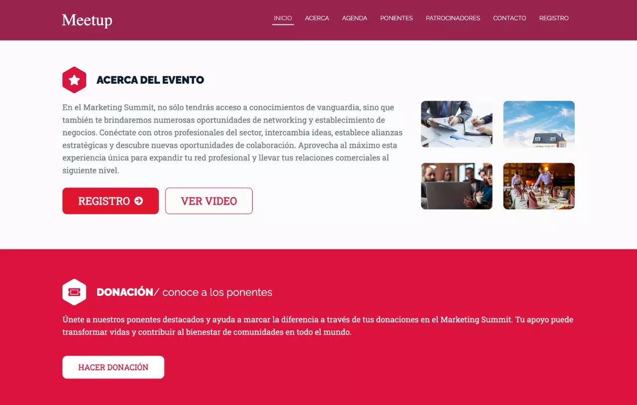 Crea sitios web de eventos de forma gratuita y sencilla | CMS Hub