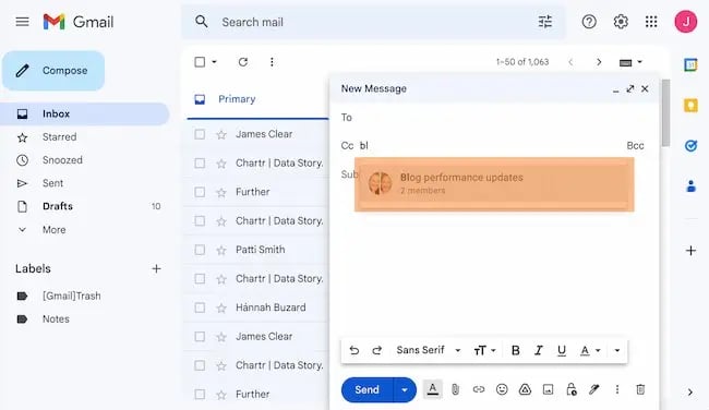 How to Create a Group in Gmail