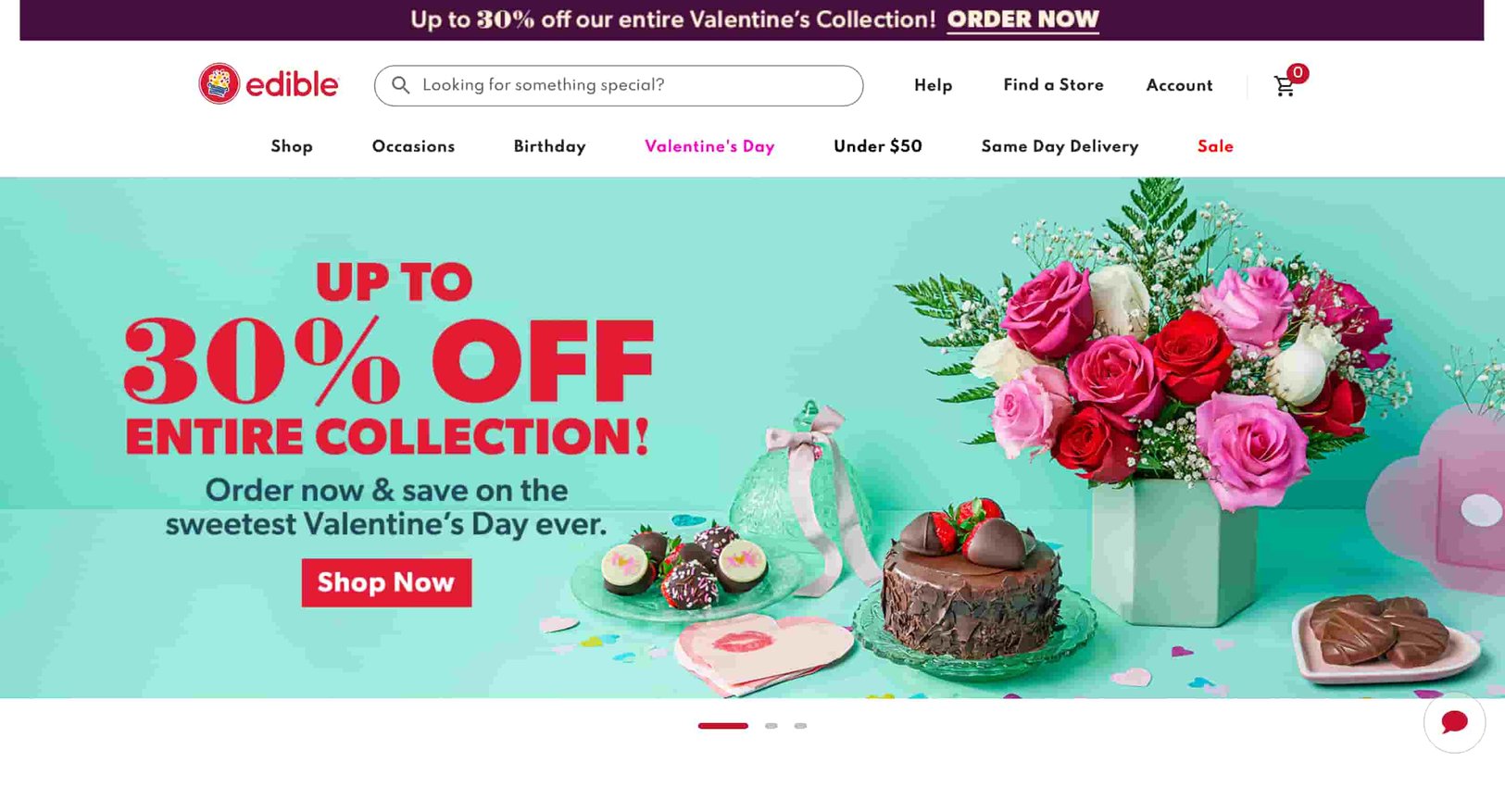 9 Website Designs that Embrace Valentine's Day [Examples]