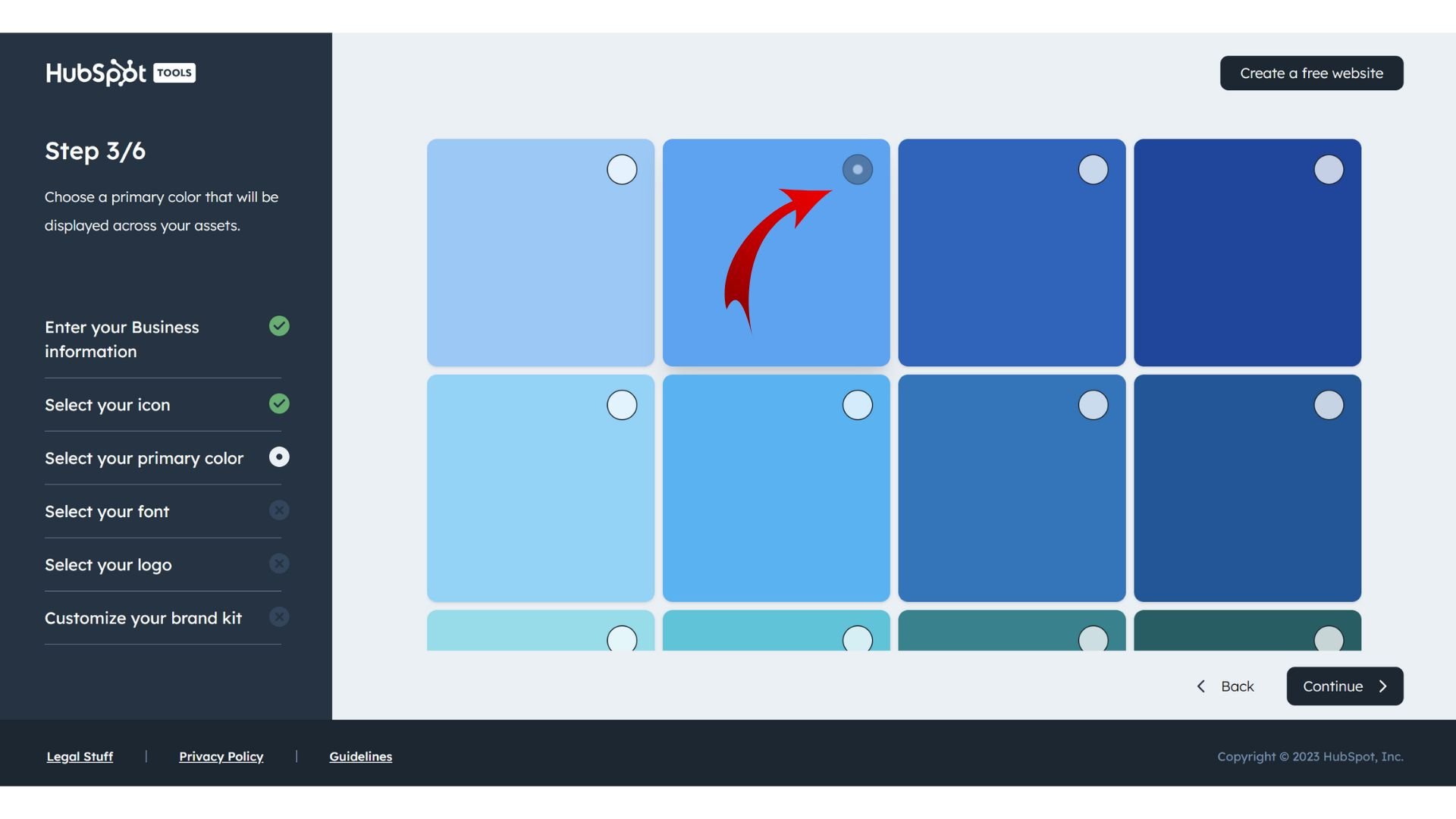 HubSpot's Free Web Design Color Palette Generator Tool
