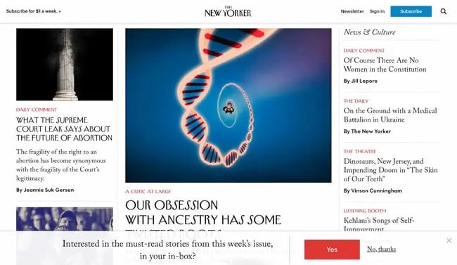 45 Website Pop-up Examples That Get Clicks