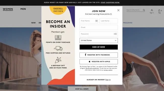 45 Website Pop-up Examples That Get Clicks