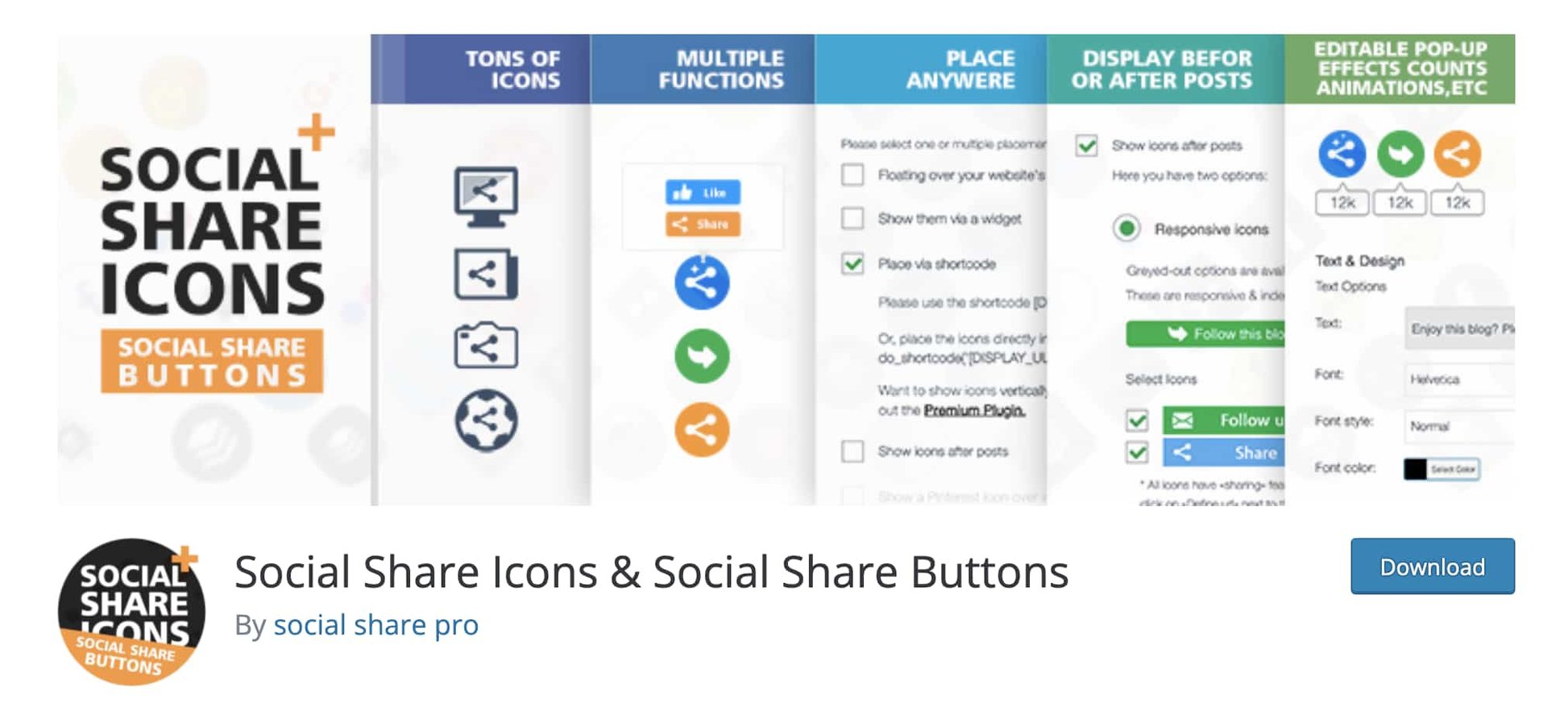 20+ Best Social Sharing Plugins for WordPress