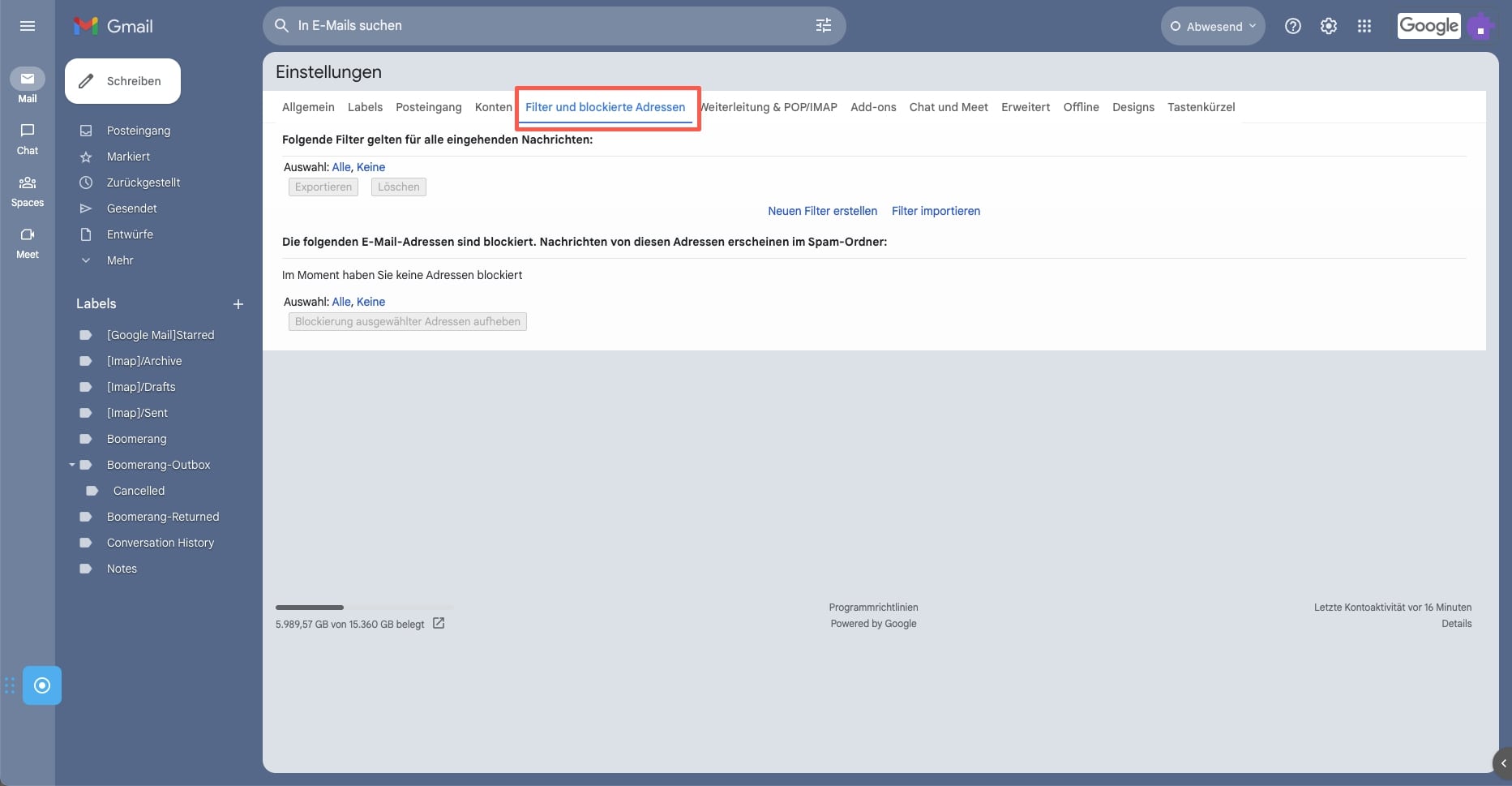 Gmail Spam-Filter richtig einstellen: So geht's