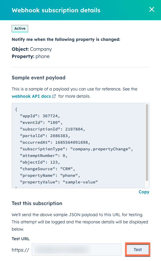 Create and edit webhook subscriptions in private apps | HubSpot Create and edit webhook subscriptions in private apps | HubSpot
