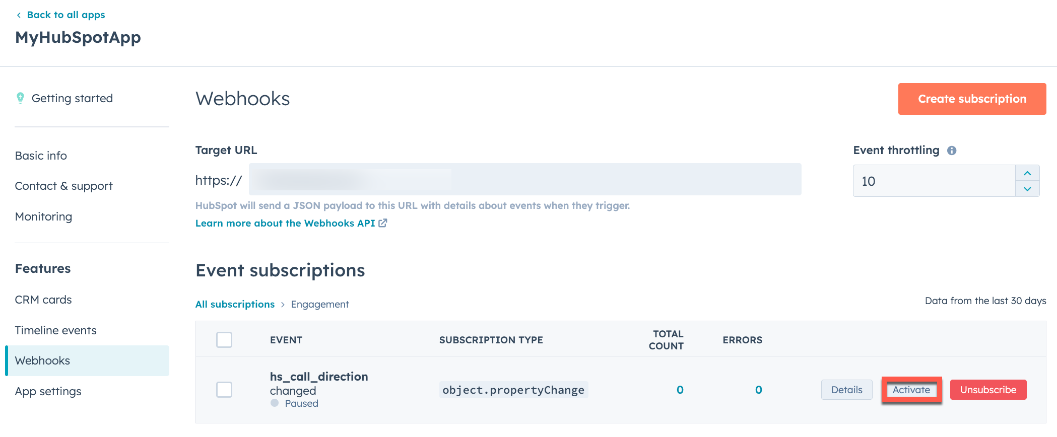 Create generic webhook subscriptions (BETA) | HubSpot Create generic webhook subscriptions (BETA) | HubSpot