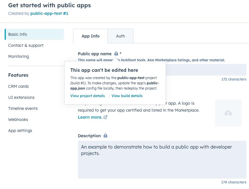 Creating public apps using projects (BETA) | HubSpot Creating public apps using projects (BETA) | HubSpot
