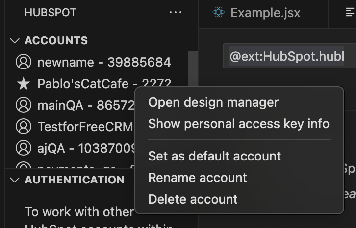 Install and use the HubSpot VS Code extension | HubSpot Install and use the HubSpot VS Code extension | HubSpot