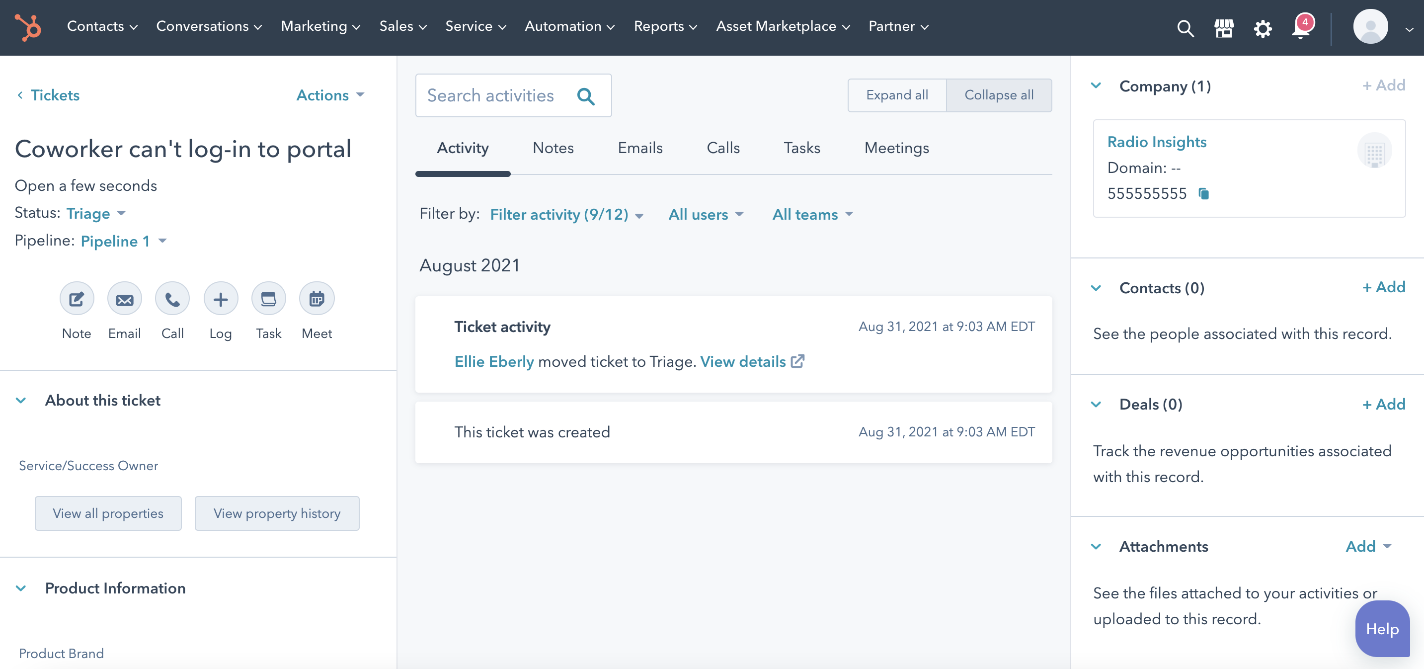 Customer Portal | HubSpot