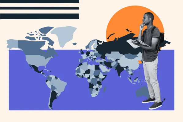 World Map Excel Template