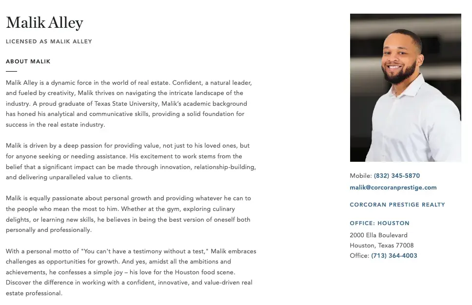 20 Impressive Examples of Realtor Bios That Win Clients [Template]