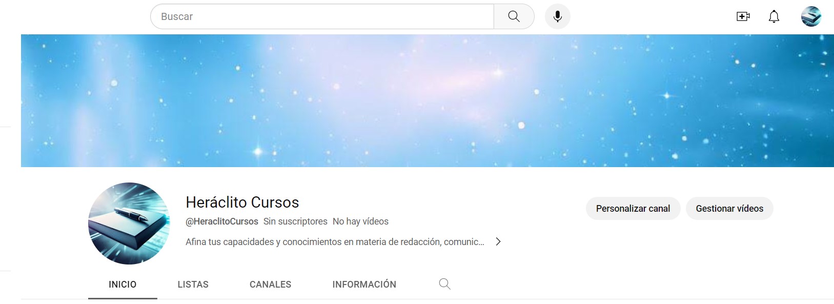 Cómo crear tu canal de YouTube paso a paso en 2023