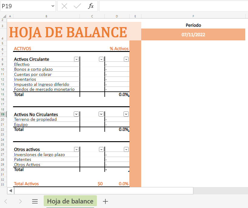 Hoja de balance: guía básica para principiantes