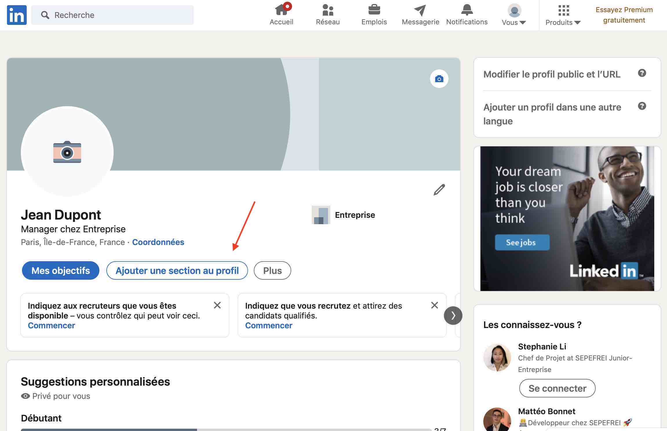Poster Son Cv Sur Linkedin at Terrance Mitchell blog