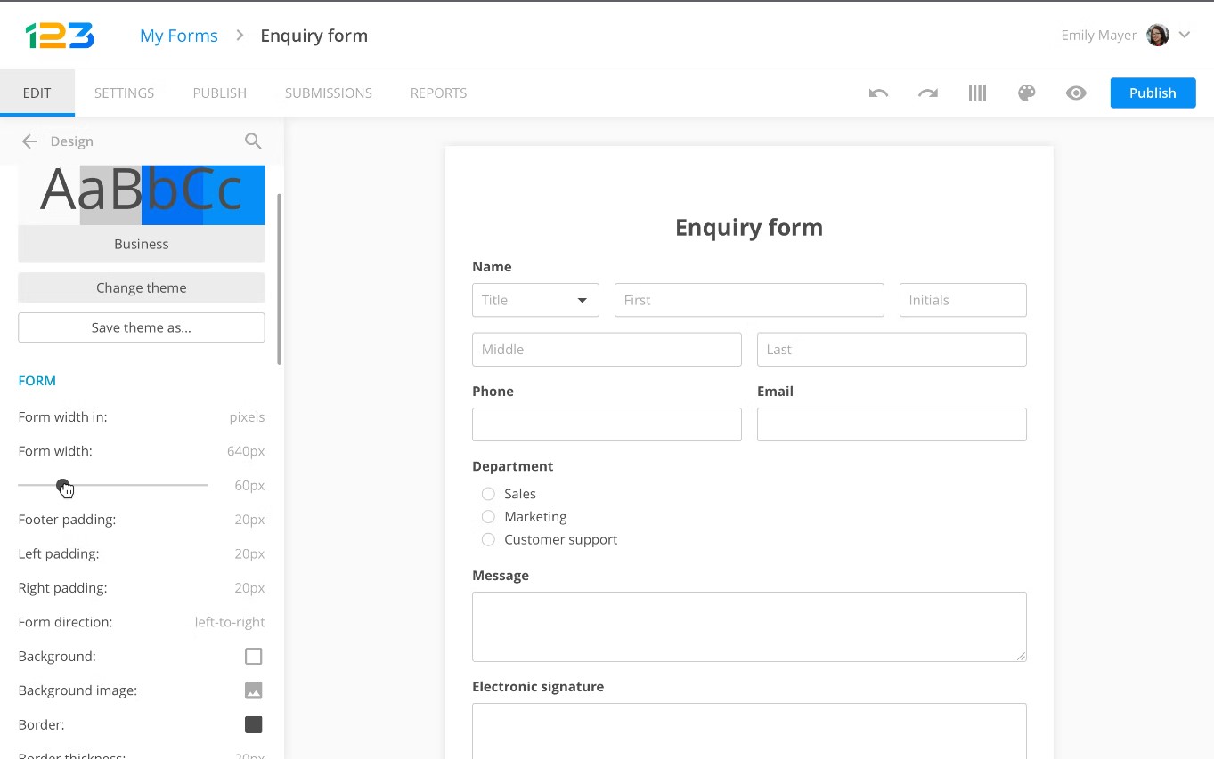 Die 21 besten Online-Formulardesigner-Tools im Vergleich