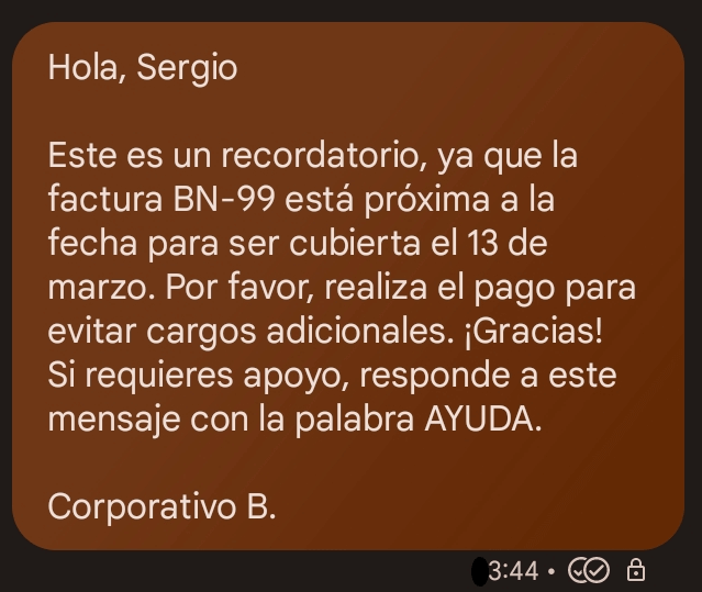 Cómo hacer un recordatorio de pago (y ejemplos)